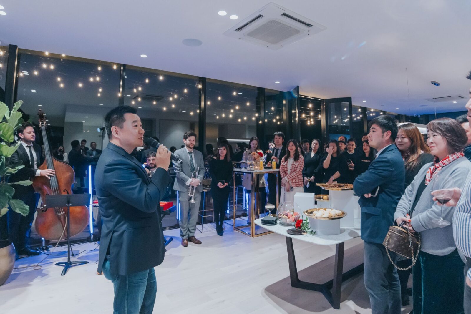 VIP Preview gathering at Wembley Hill display gallery | Golden Age Group