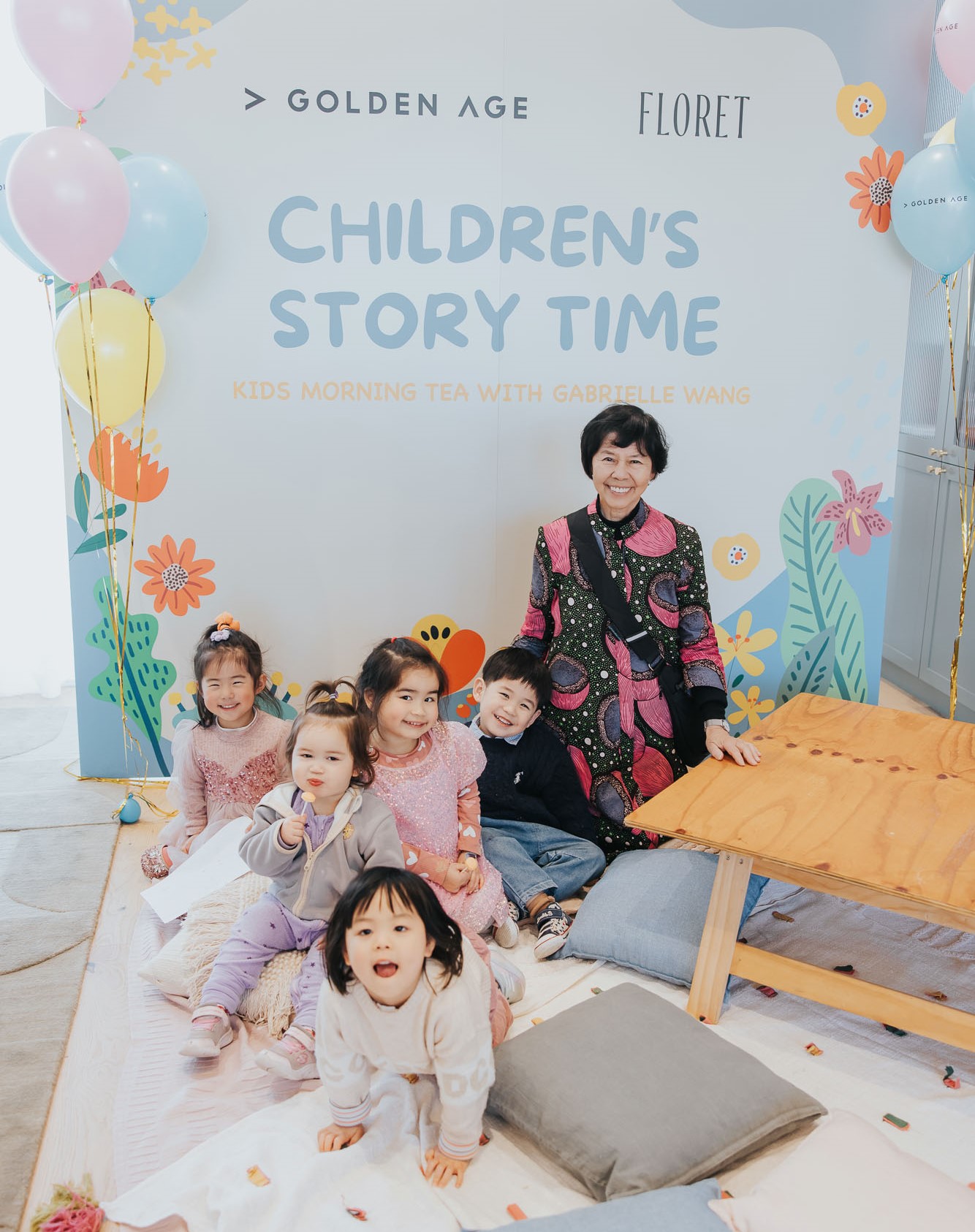 Award winning Australian Children’s author at Floret | Golden Age Group